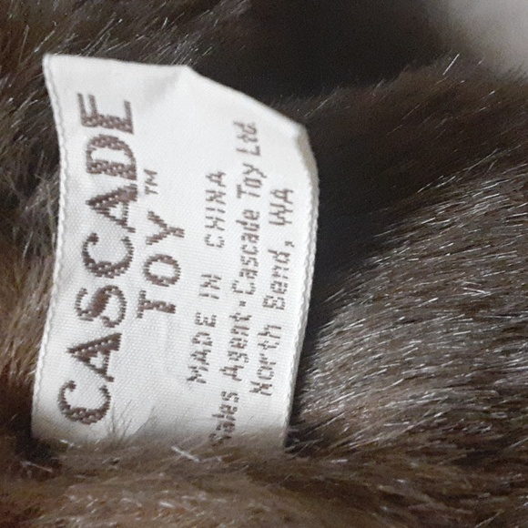 Cascade Toy | Toys | Vintage Cascade Toy Plush Brown Bear Puppet | Poshmark